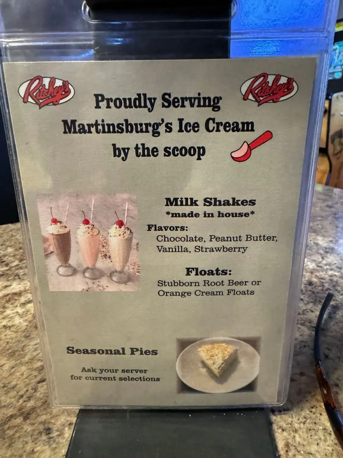 Kelly's Korner Menu - Updated October 2025