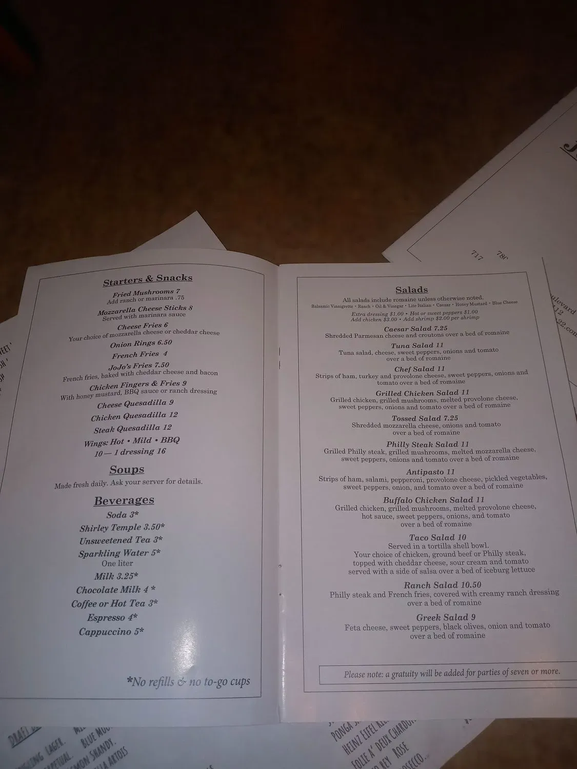 JoJo's on 22 Pizzeria & Italian Restaurant Menu - Updated October 2025