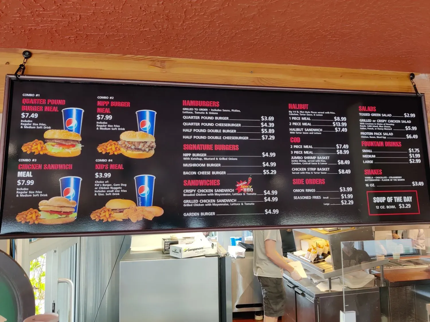 Nipps Drive-Through Menu - Updated October 2025