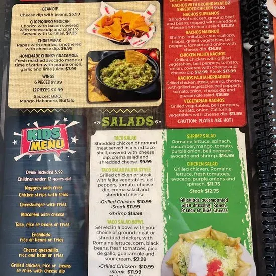 Herradura Mexican Restaurant & Cantina Menu | Chilton, WI | Checkle