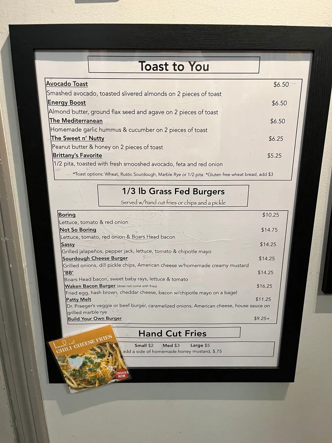 Sturbridge Coffee House Menu - Updated October 2025