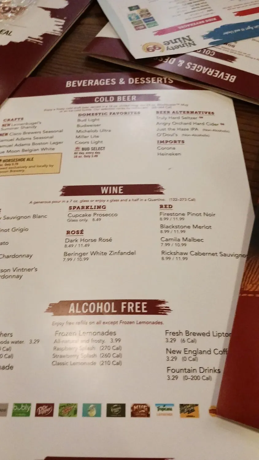 99 Restaurants Menu - Updated October 2025
