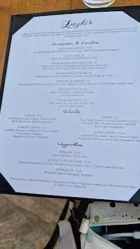 Longhi's Kaanapali Menu - Updated October 2025