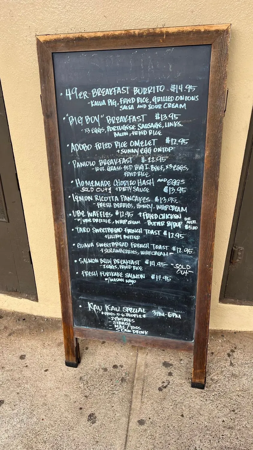 Forty Niner Restaurant Menu - Updated October 2025