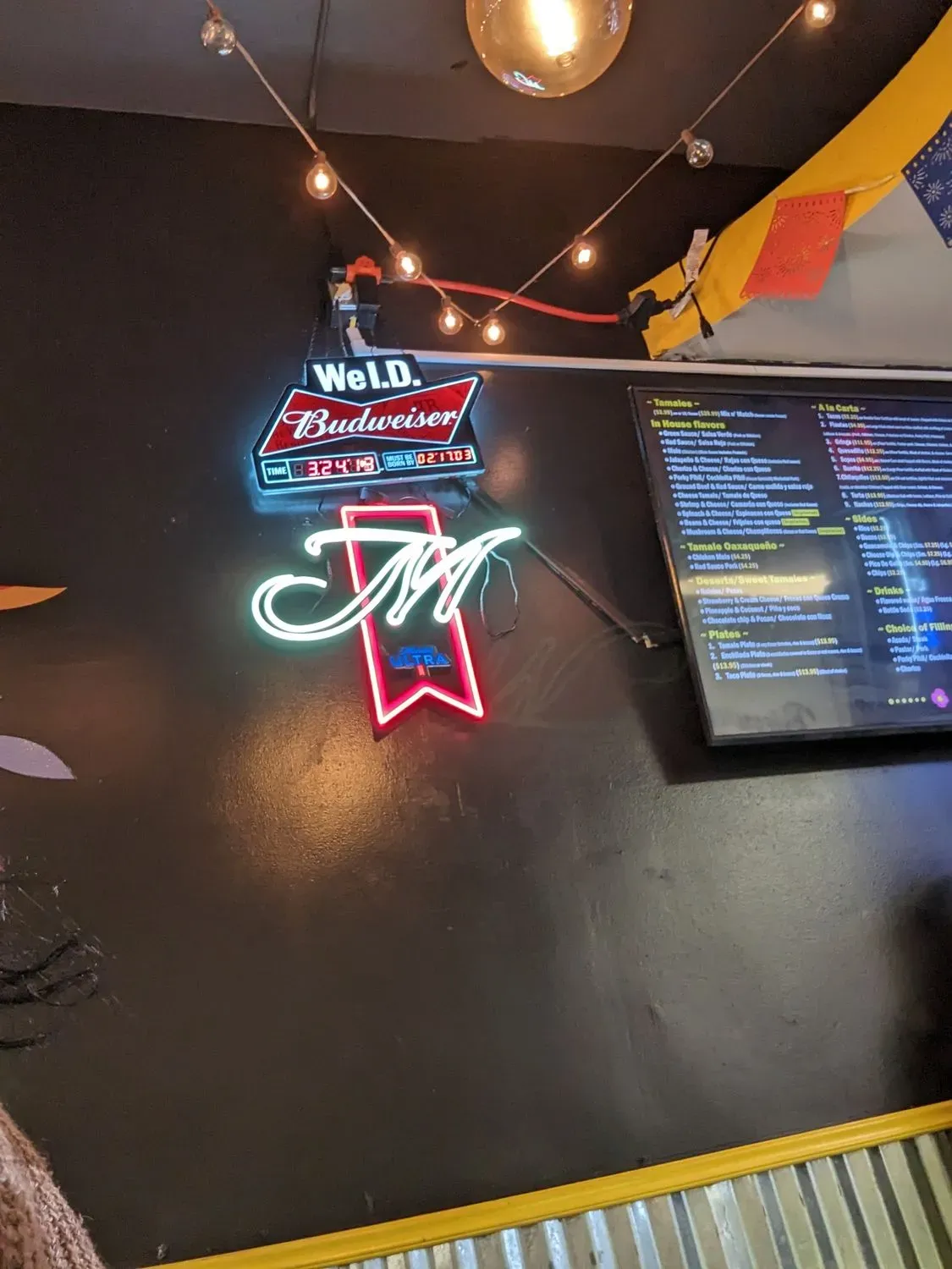 Tamalcalli The Tamale, Taco & Cerveza stand Menu - Updated October 2025