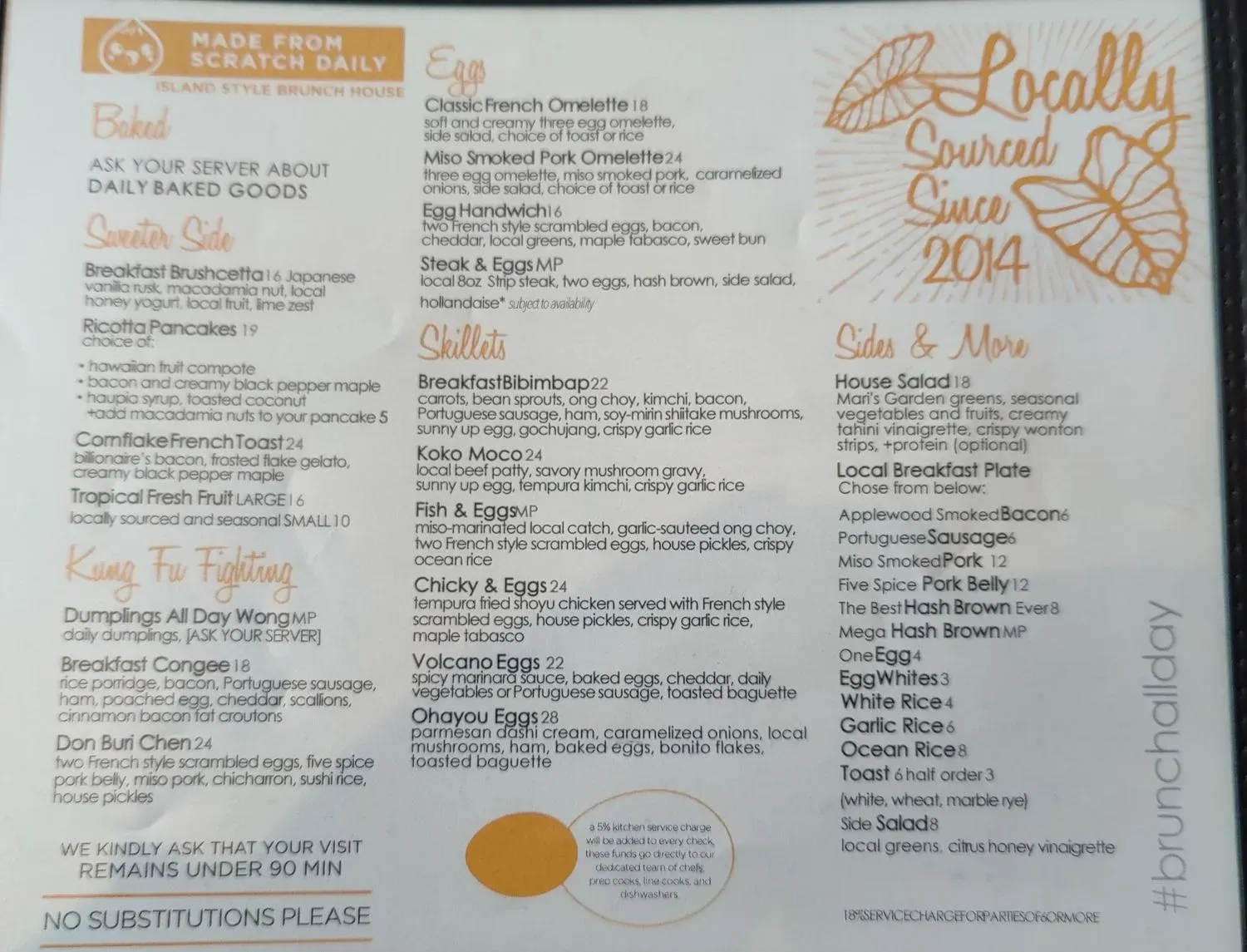 Koko Head Cafe Menu - Updated October 2025