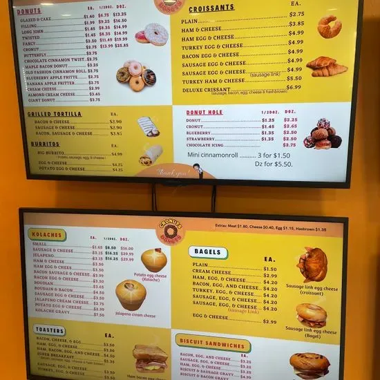 Cronuts donuts Menu | Farmington, AR | Checkle