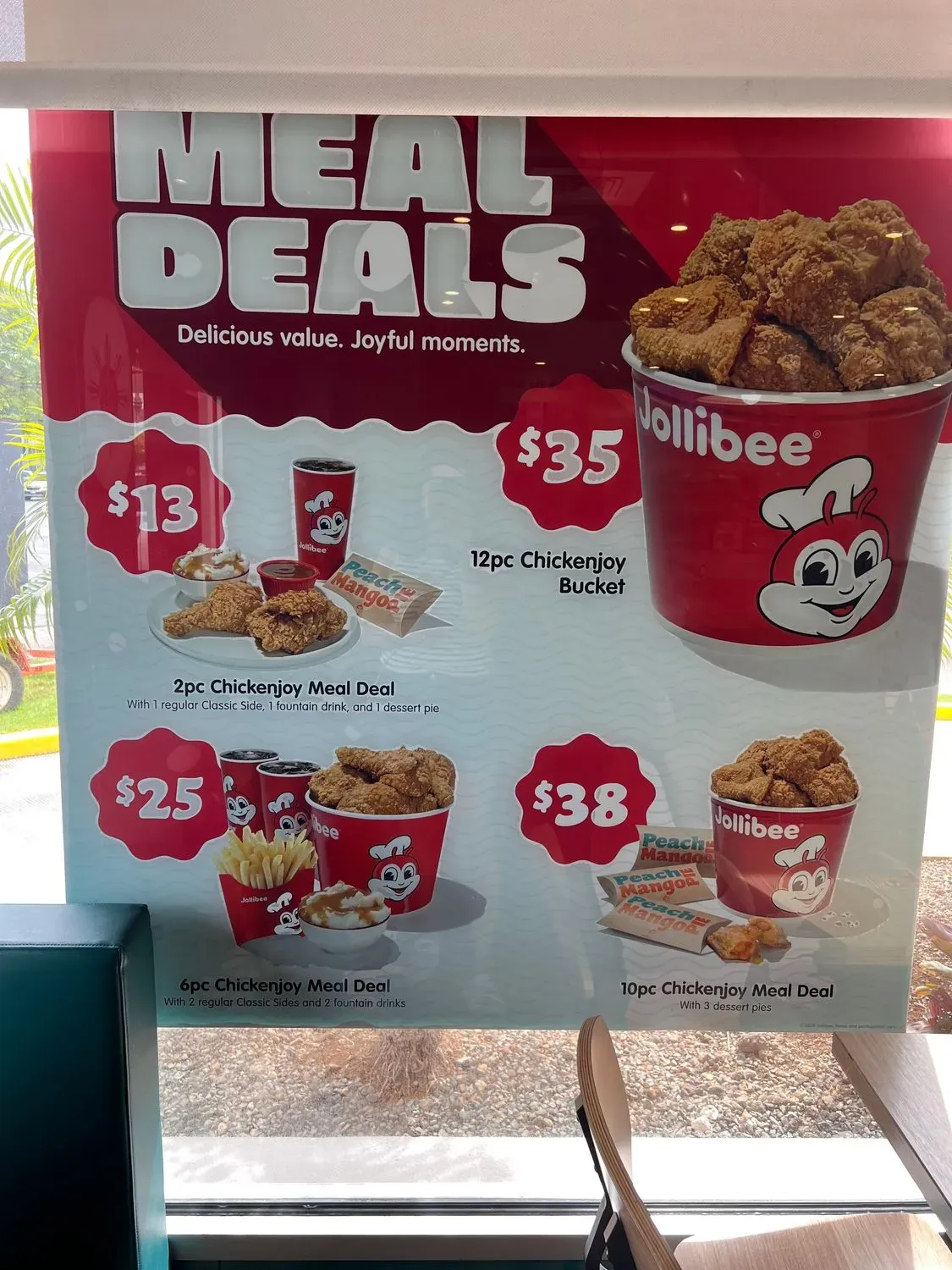 Jollibee Menu - Updated October 2025