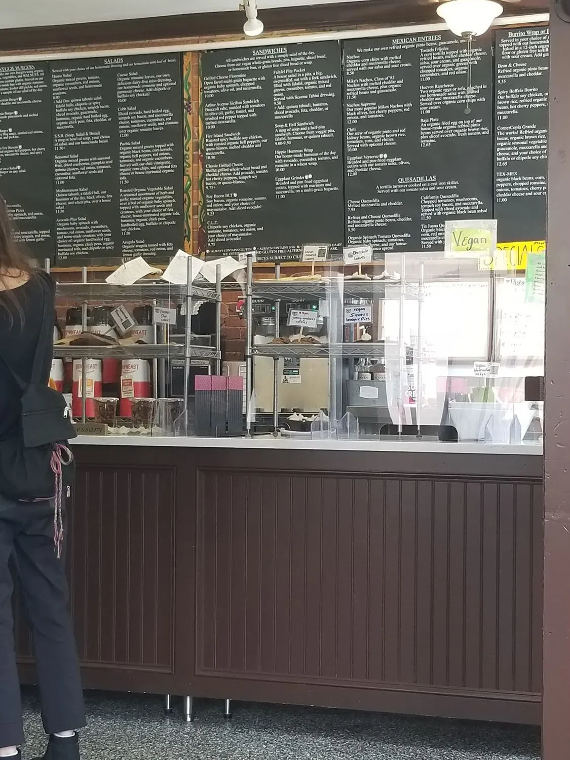 Claire's Corner Copia Menu - Updated October 2025