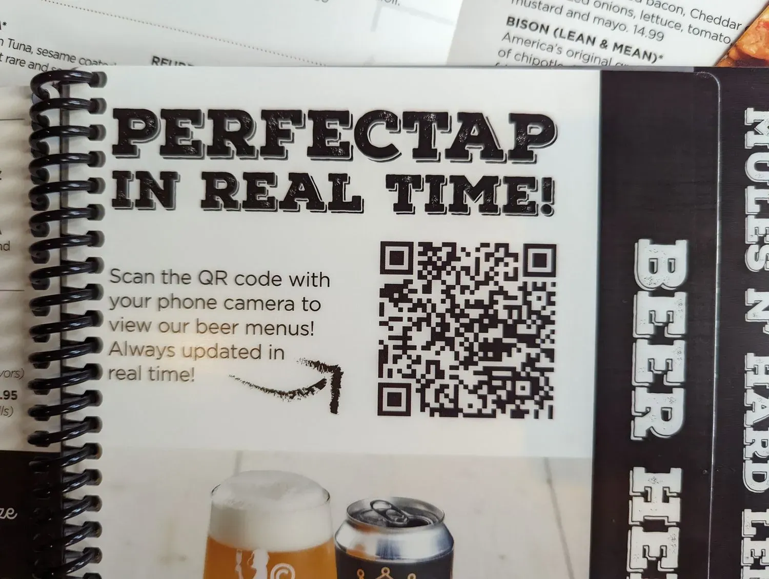 Wood-n-Tap - Hamden Menu - Updated October 2025
