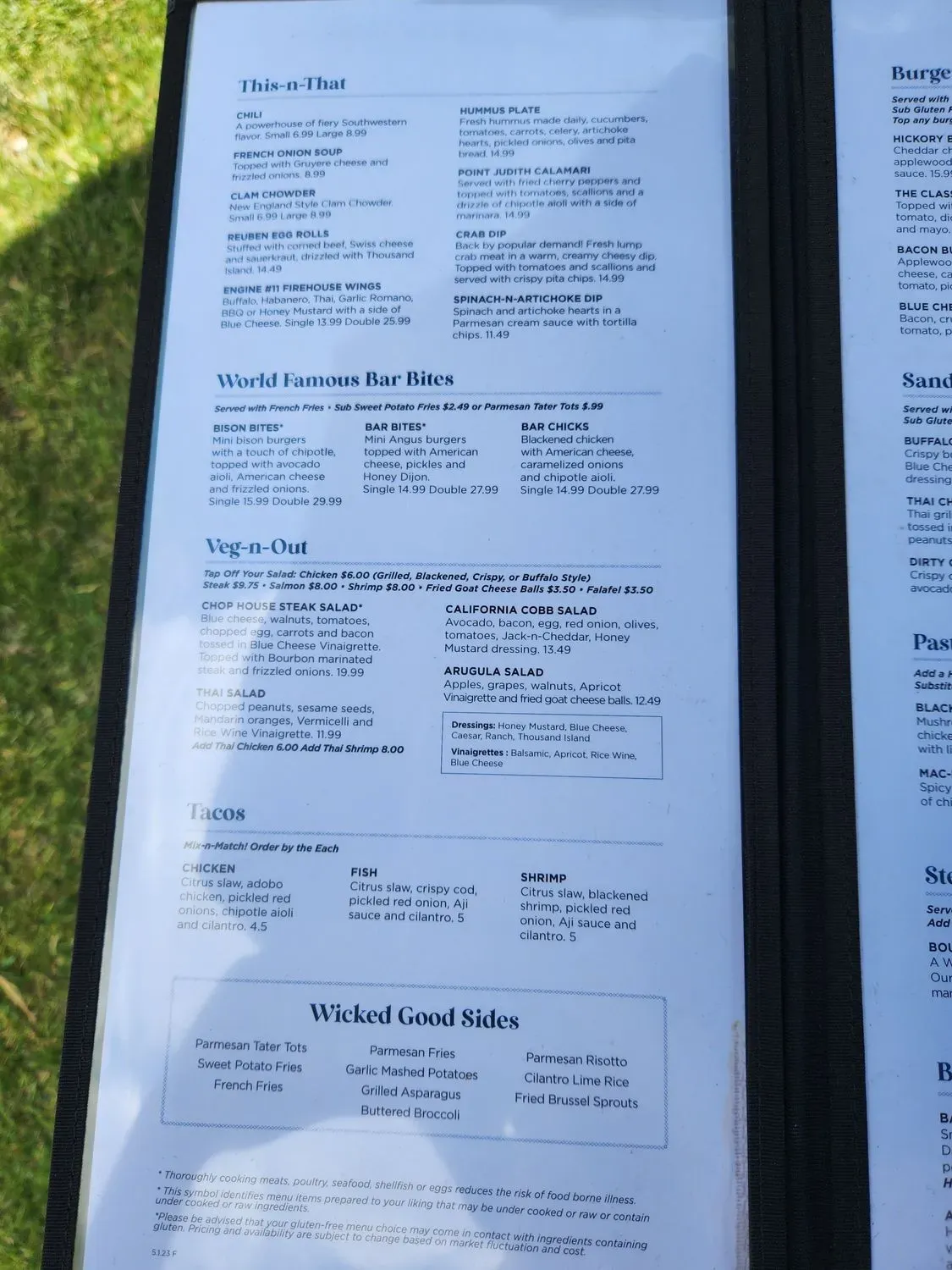 Wood-n-Tap - Farmington Menu - Updated October 2025