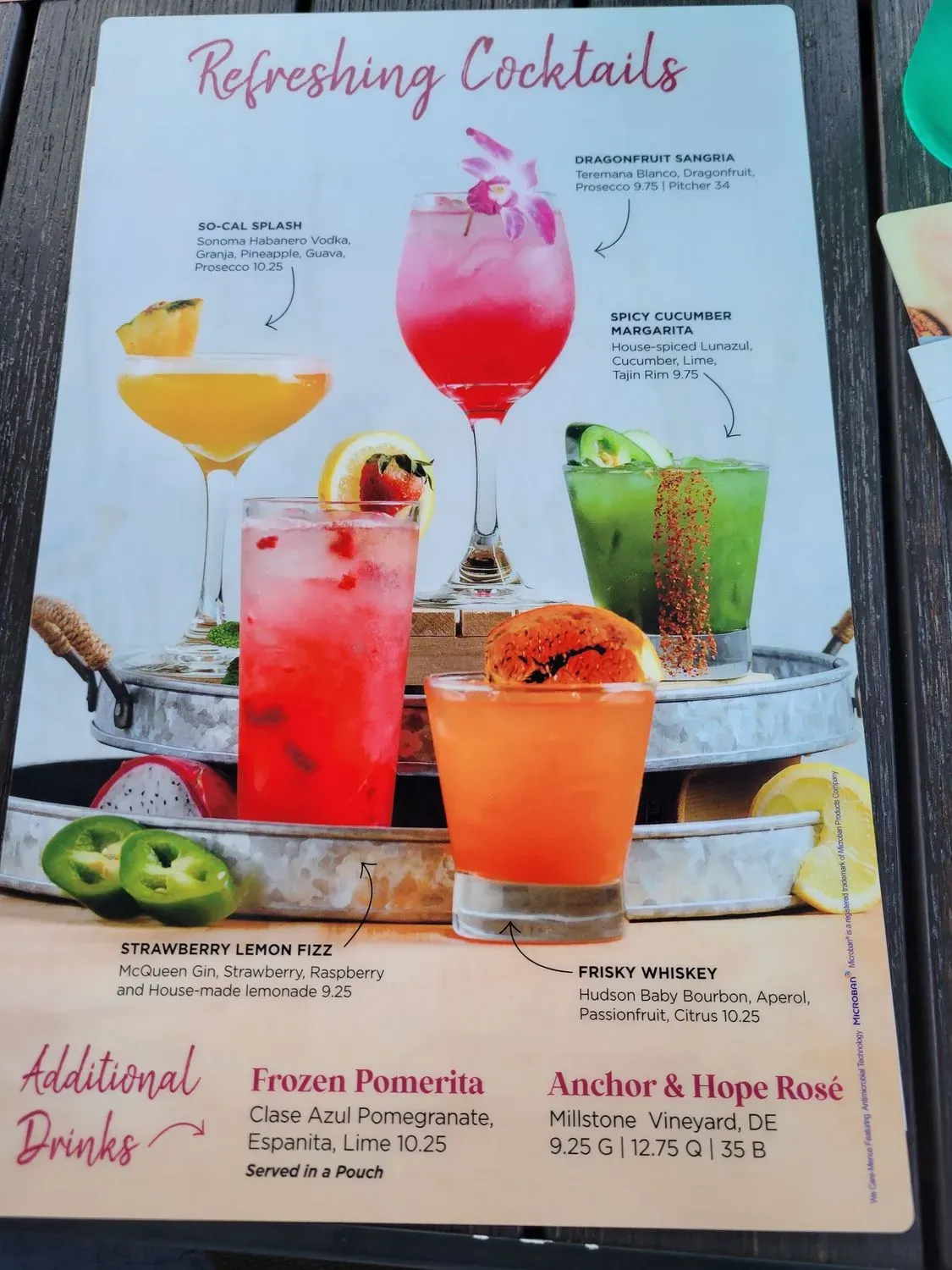 Wood-n-Tap - Farmington Menu - Updated October 2025