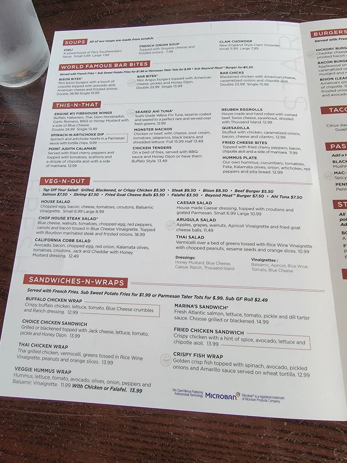 Wood-n-Tap - Farmington Menu - Updated October 2025