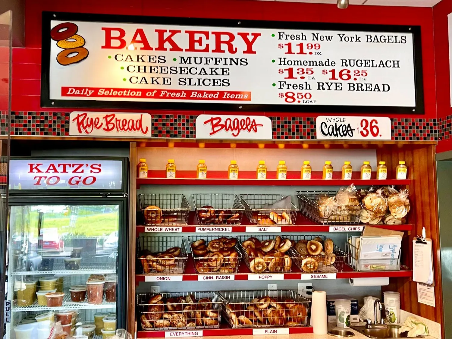 Katz's Deli Restaurant Menu - Updated October 2025