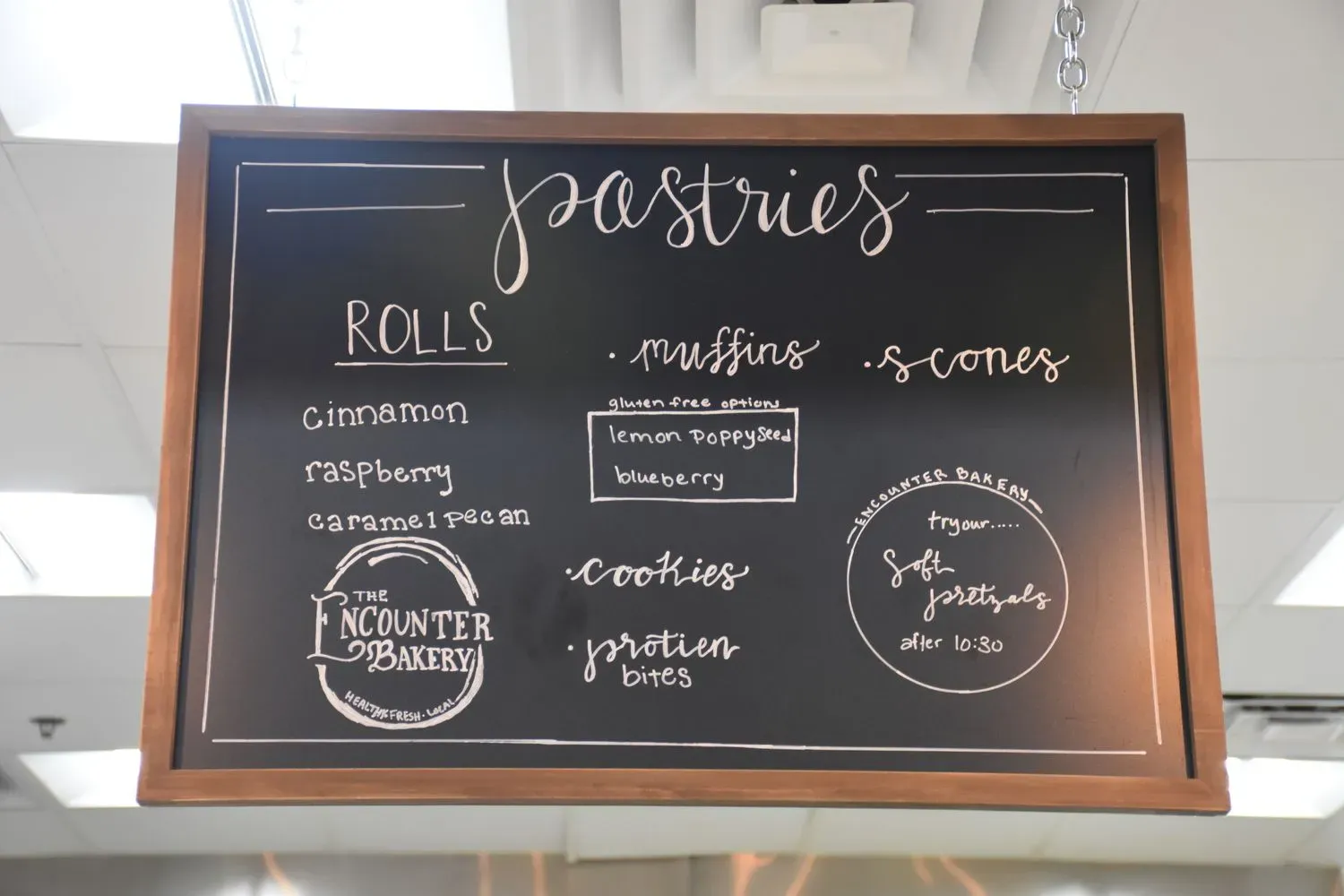 The Encounter Cafe Menu - Updated October 2025