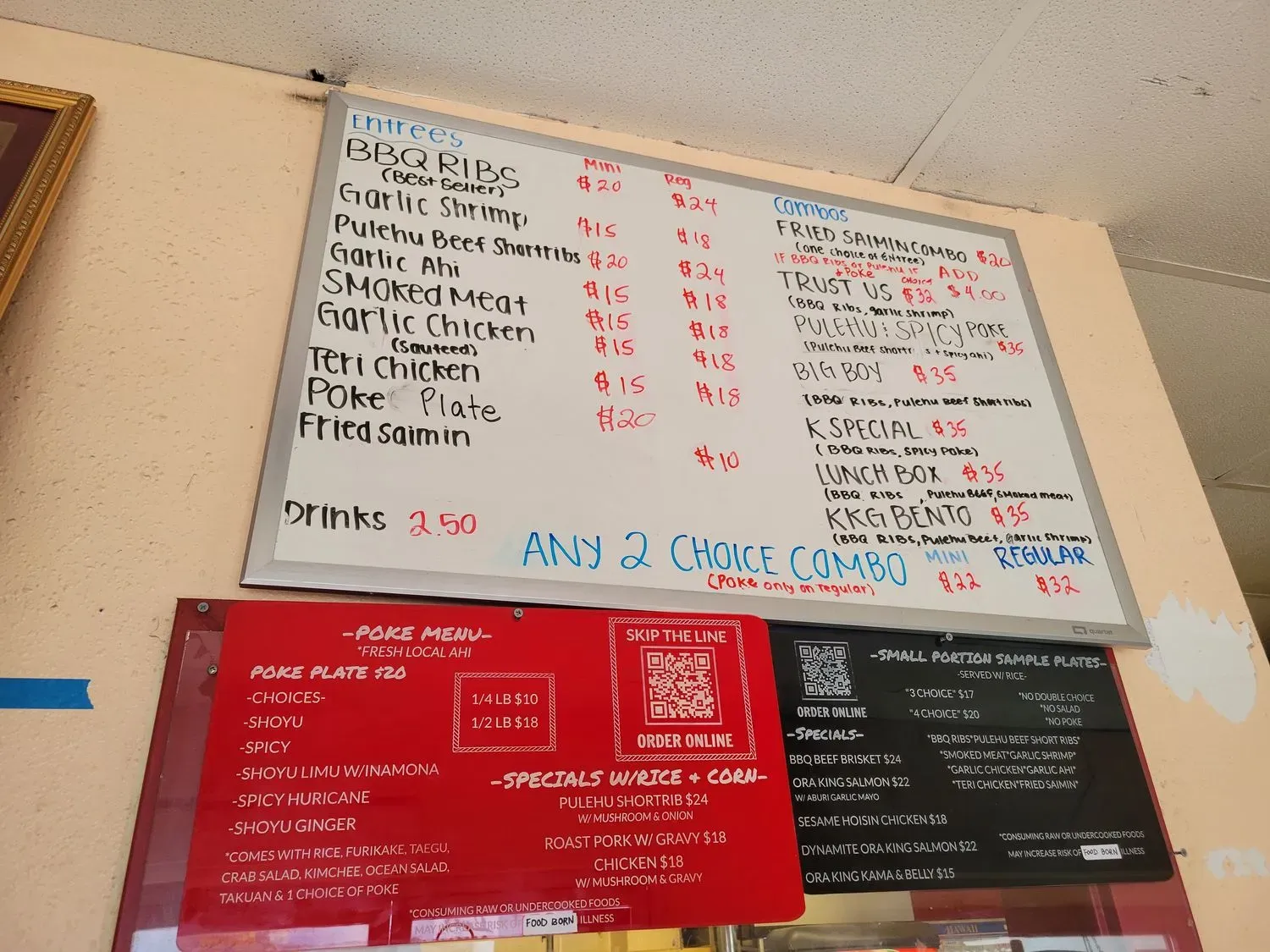Kau Kau Grill Menu - Updated October 2025