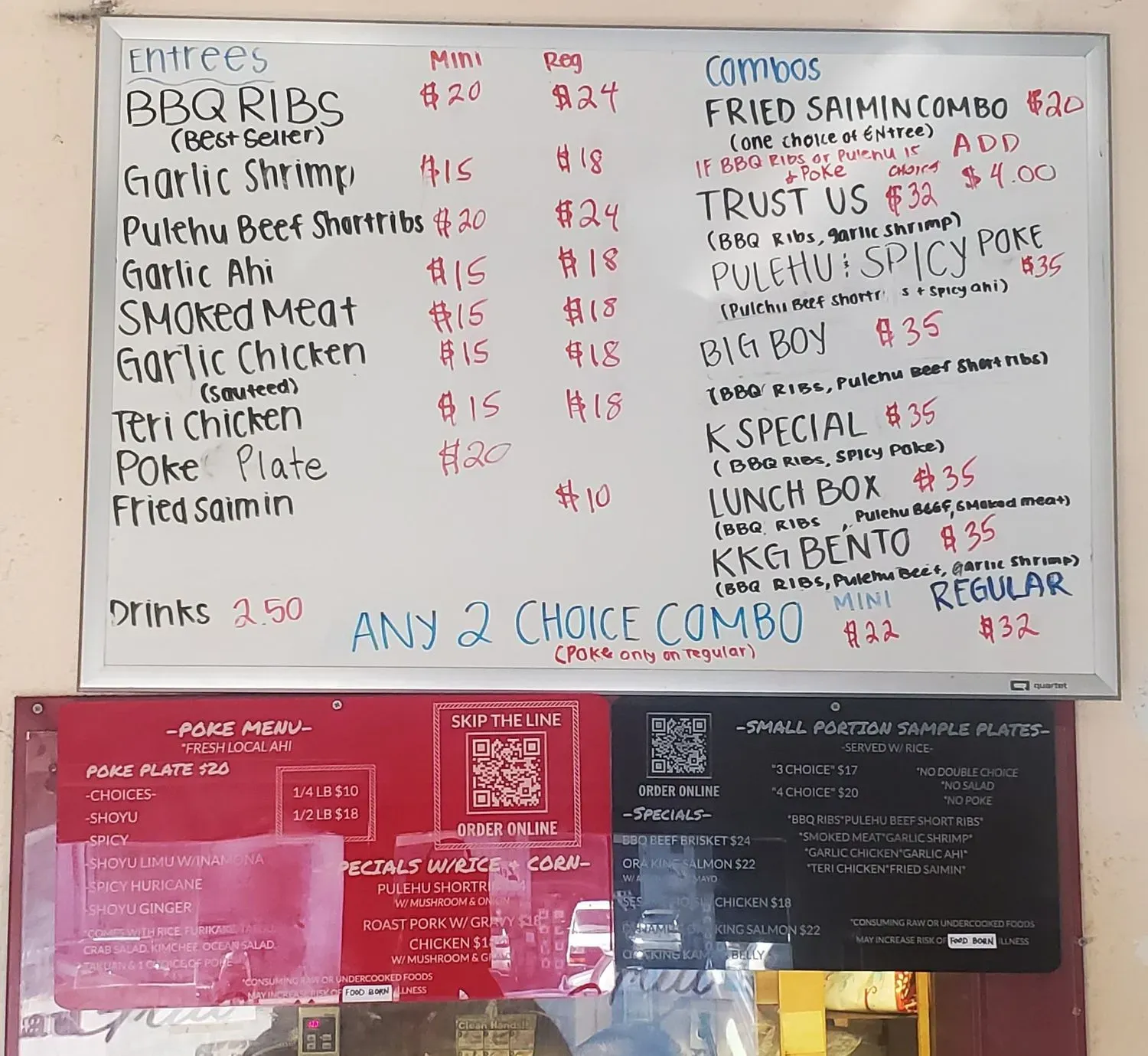 Kau Kau Grill Menu - Updated October 2025
