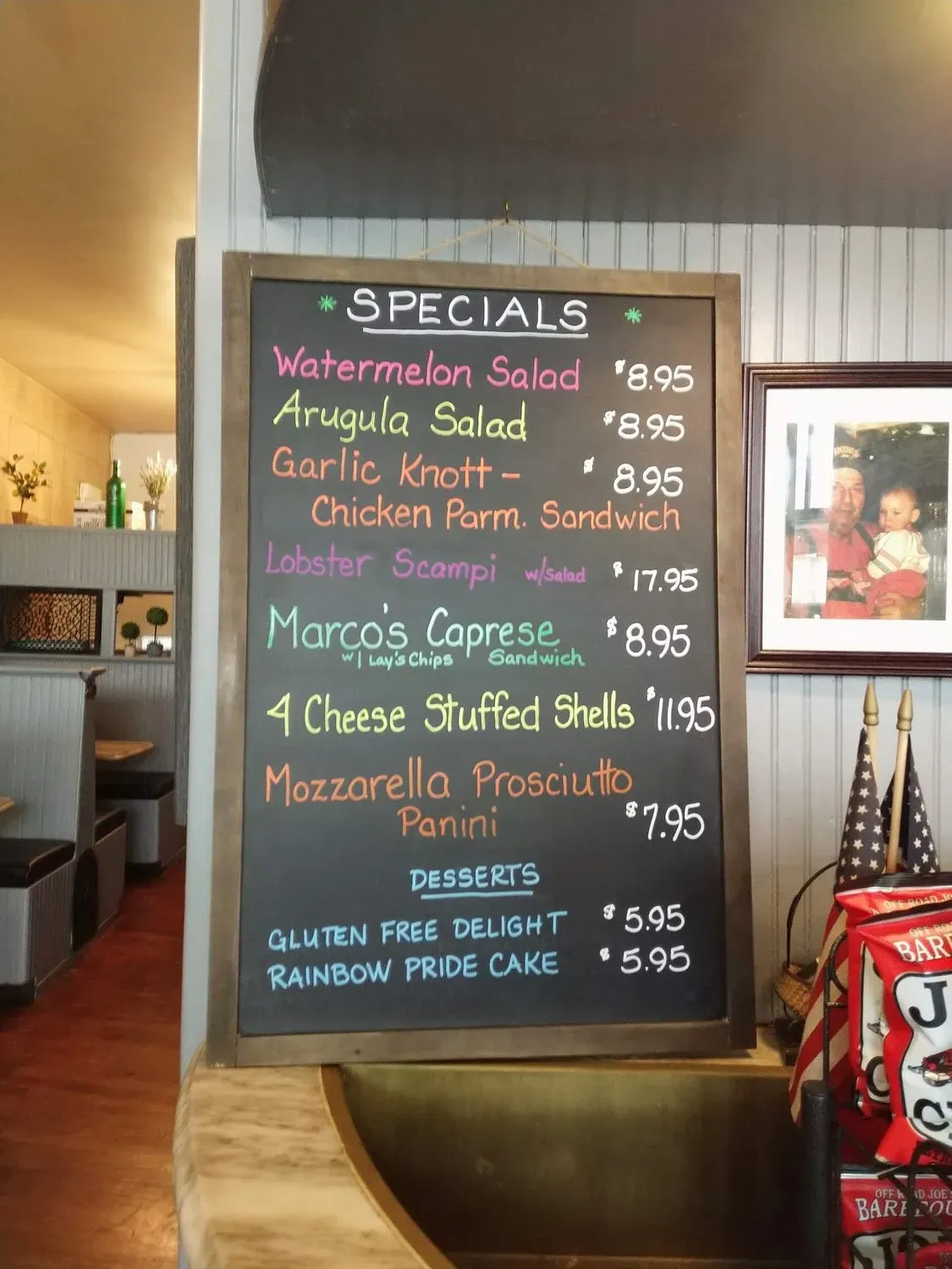 La Stella Menu - Updated October 2025