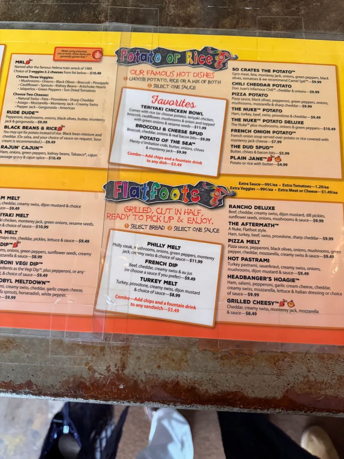 Staggering Ox Menu - Updated October 2025