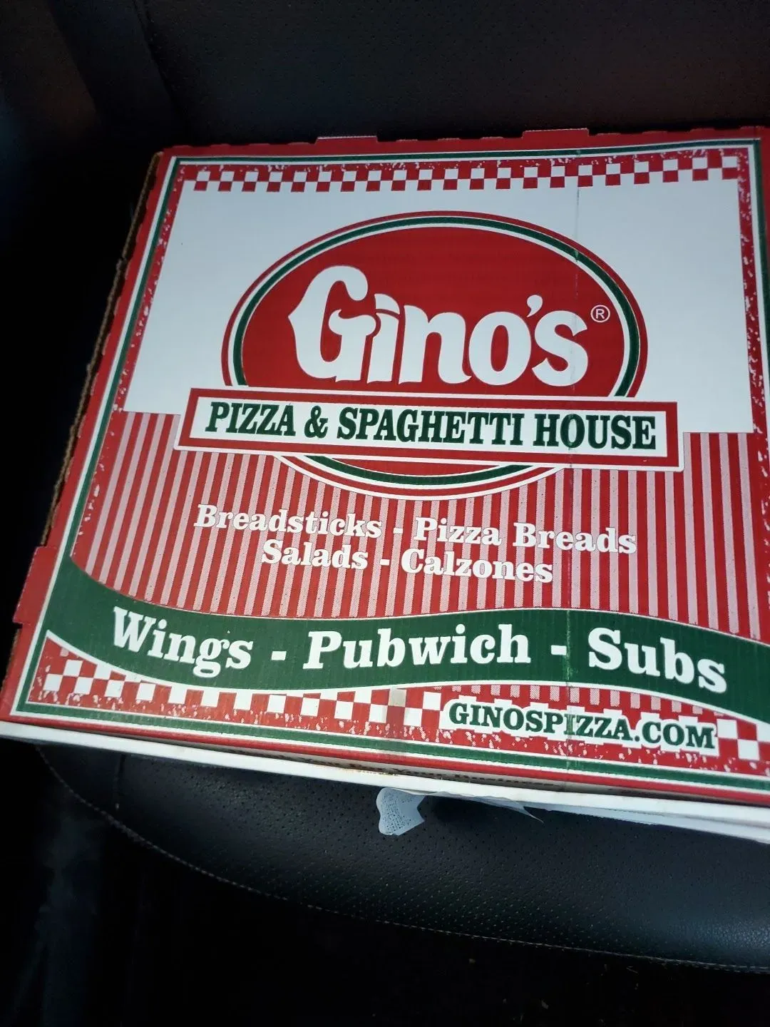 Gino's Pizza & Spaghetti House Menu - Updated October 2025