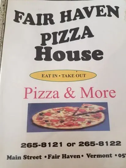 Fair Haven Pizza House & Subs Menu | Fair Haven, VT | Checkle