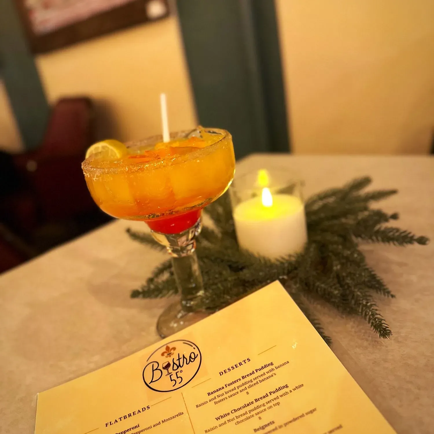 Bistro 55° Menu | Slidell, LA | Checkle
