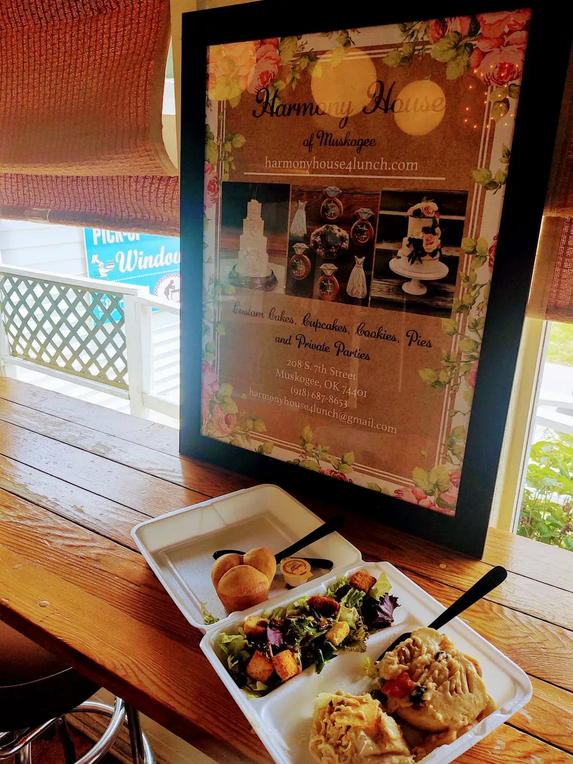 Harmony House Menu - Updated October 2025