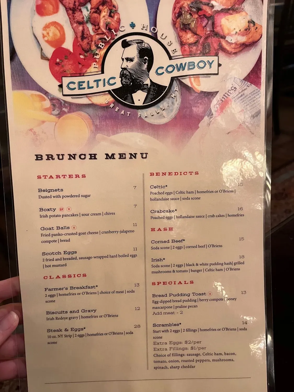 The Celtic Cowboy Pub and Restaurant Menu - Updated October 2025