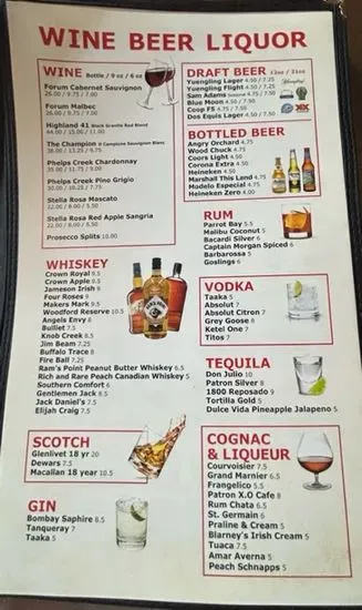 Bison Steakhouse Menu | Broken Arrow, OK | Checkle