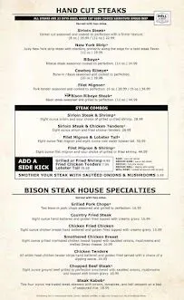 Bison Steakhouse Menu | Broken Arrow, OK | Checkle