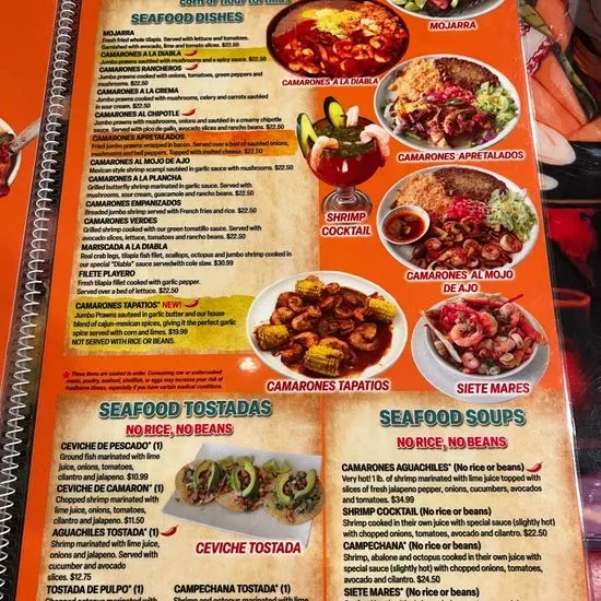 Los Tapatios Mexican Restaurant Menu | St. George, UT | Checkle