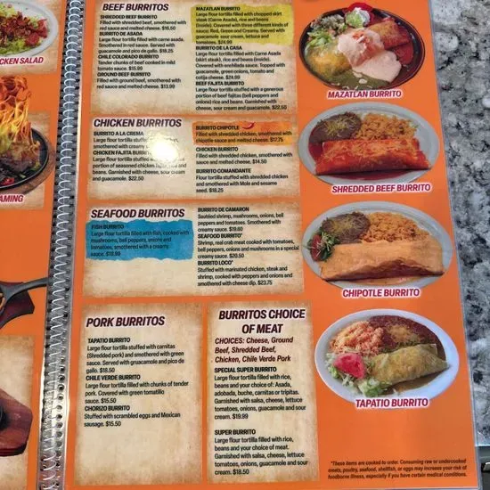 Los Tapatios Mexican Restaurant Menu | St. George, UT | Checkle