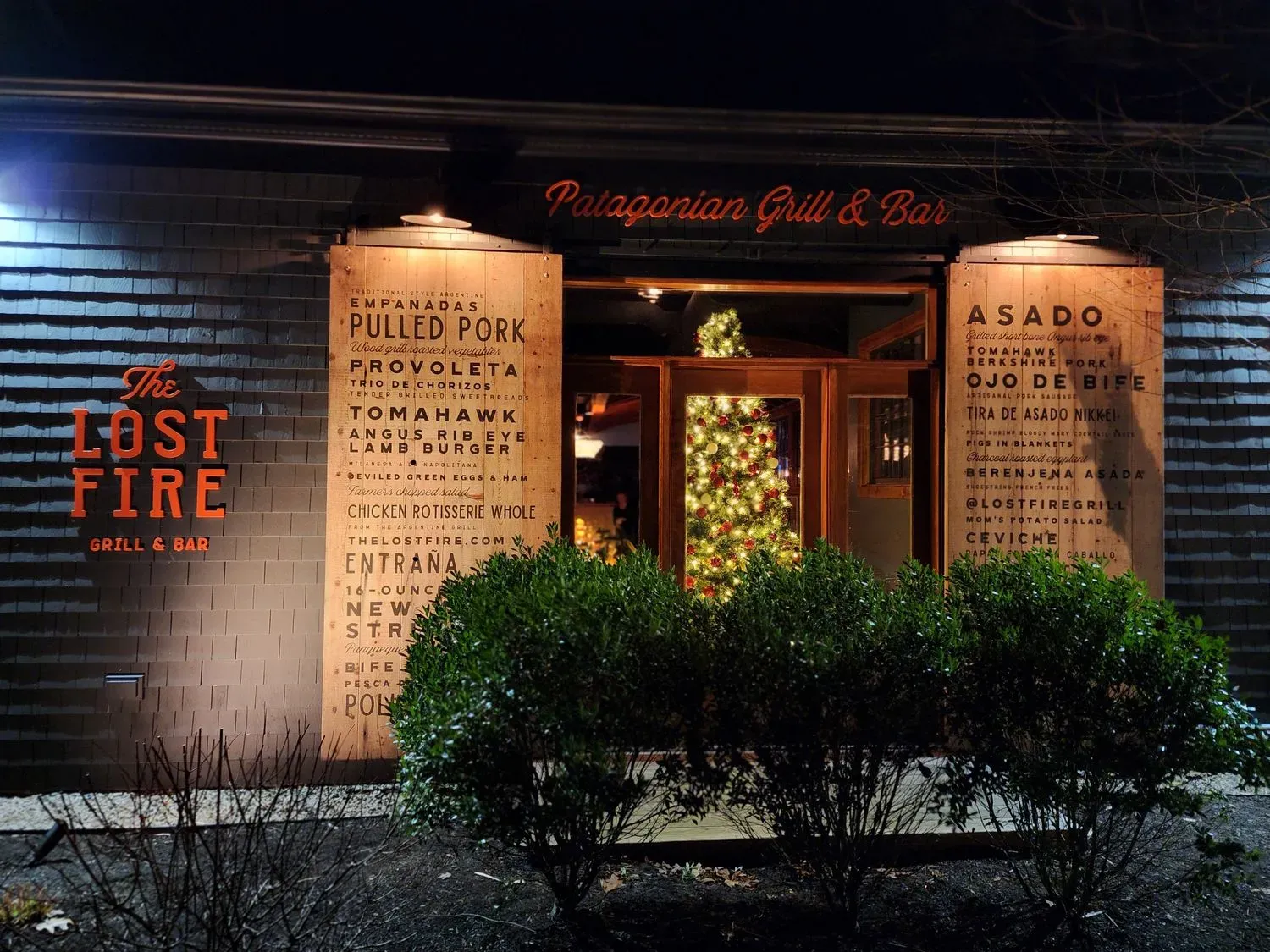 The Lost Fire Menu - Updated October 2025