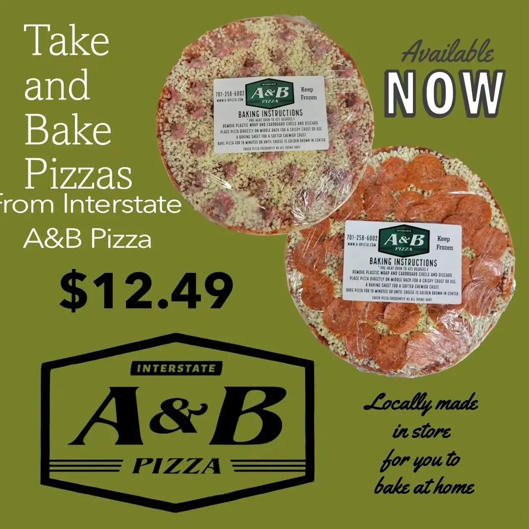 A & B Pizza Menu - Updated October 2025
