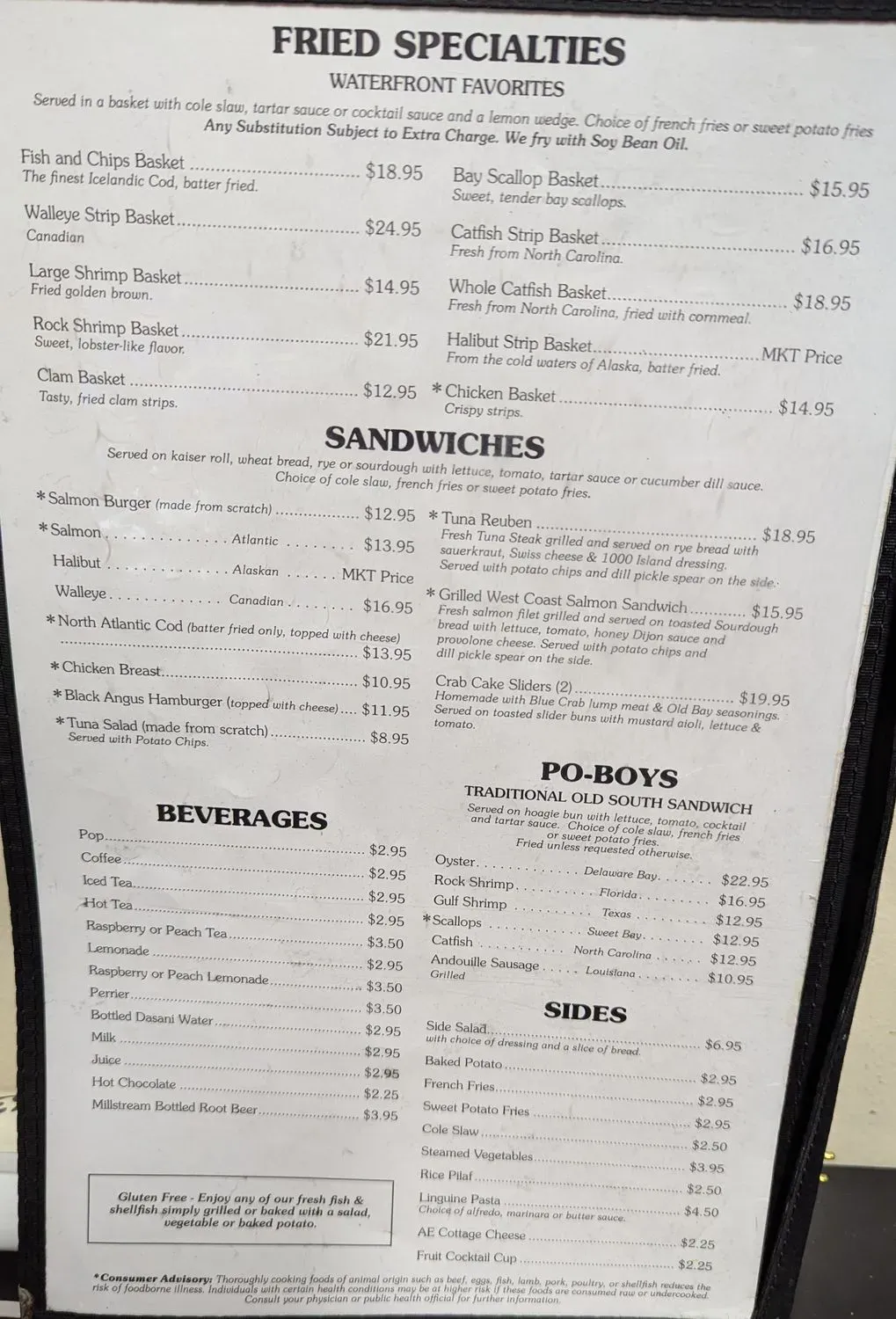 Waterfront Seafood Market Restaurant Ankeny Menu - Updated October 2025