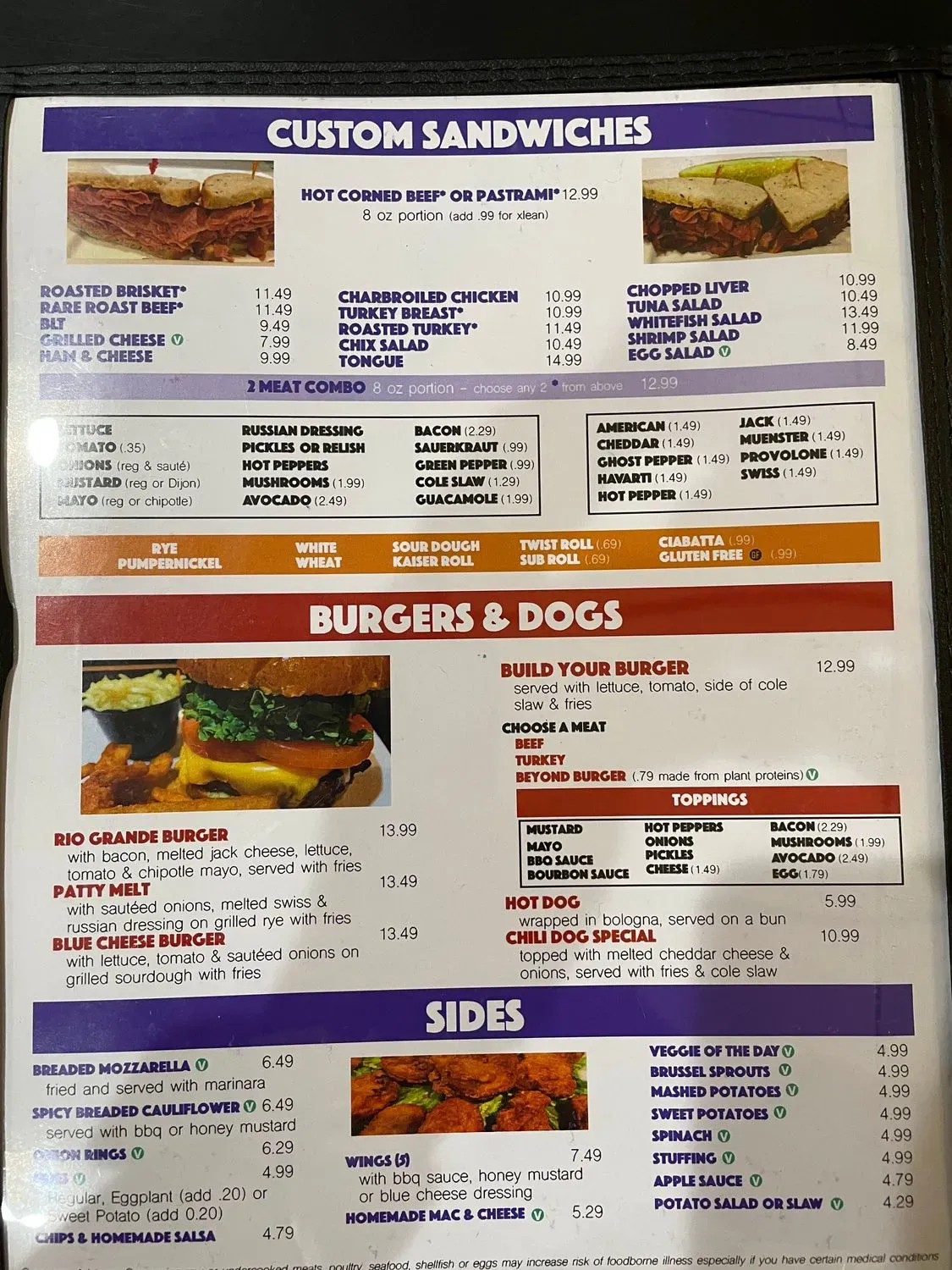 Parkway Deli & Restaurant Menu - Updated October 2025