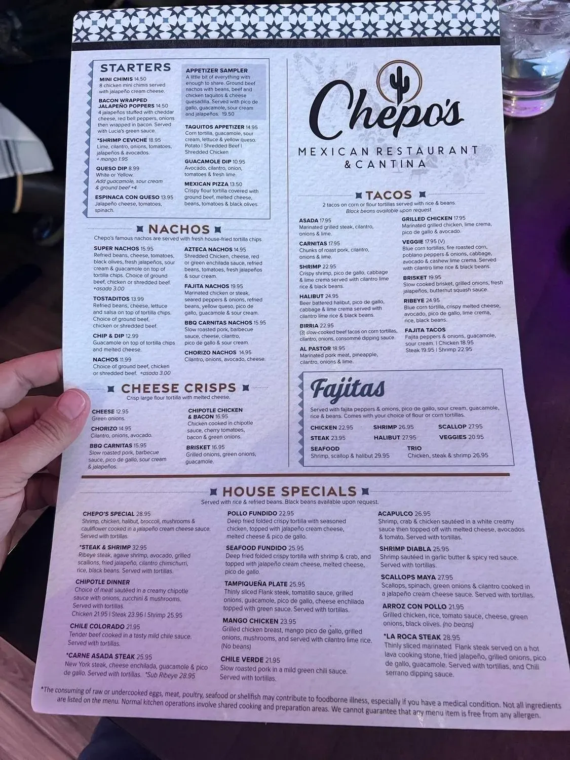 Chepo's Mexican Restaurant - Wasilla Menu - Updated October 2025
