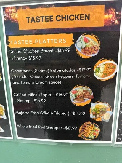 Tastee chicken Menu | Bryans Road, MD | Checkle