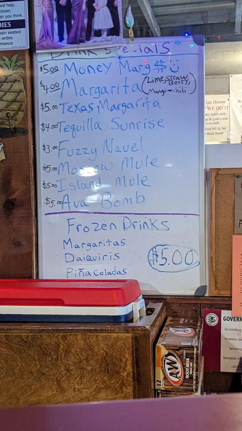 Crazy Joe's Fish House Menu - Updated October 2025