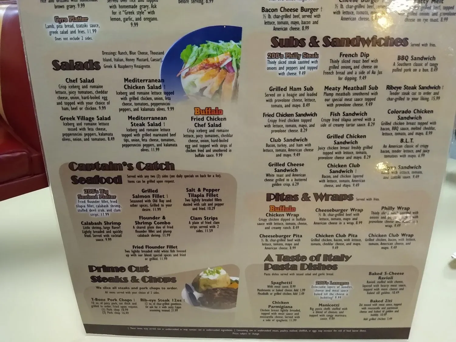 200 North Family Restaurant Menu - Updated October 2025