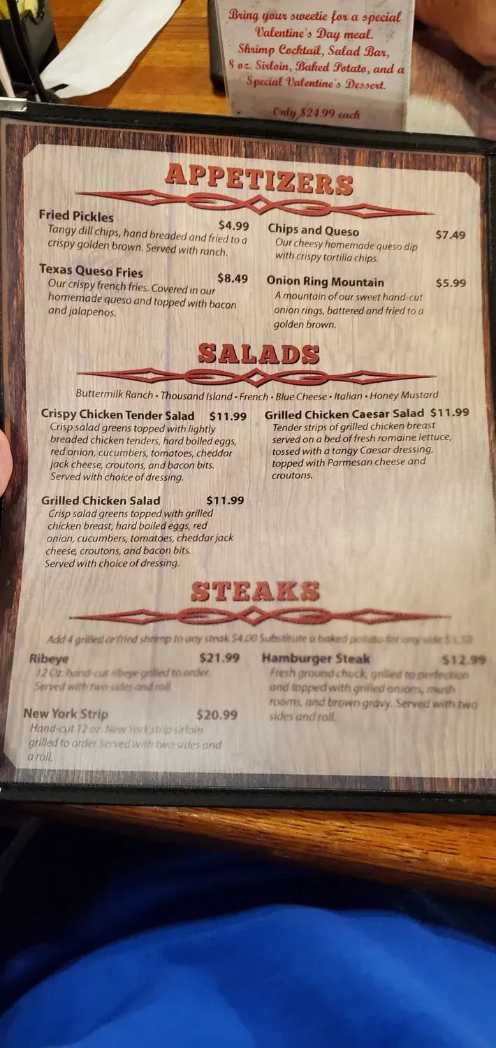 Cedar Tree Restaurant Menu - Updated October 2025
