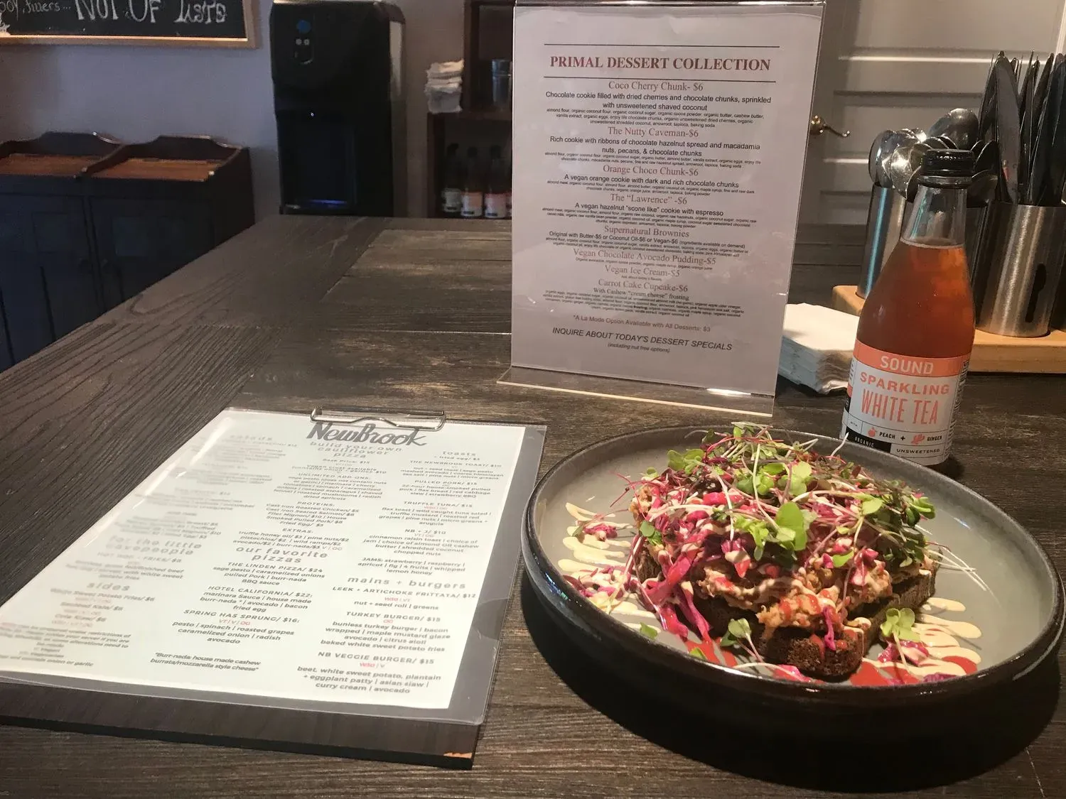 Newbrook Kitchen Menu - Updated October 2025