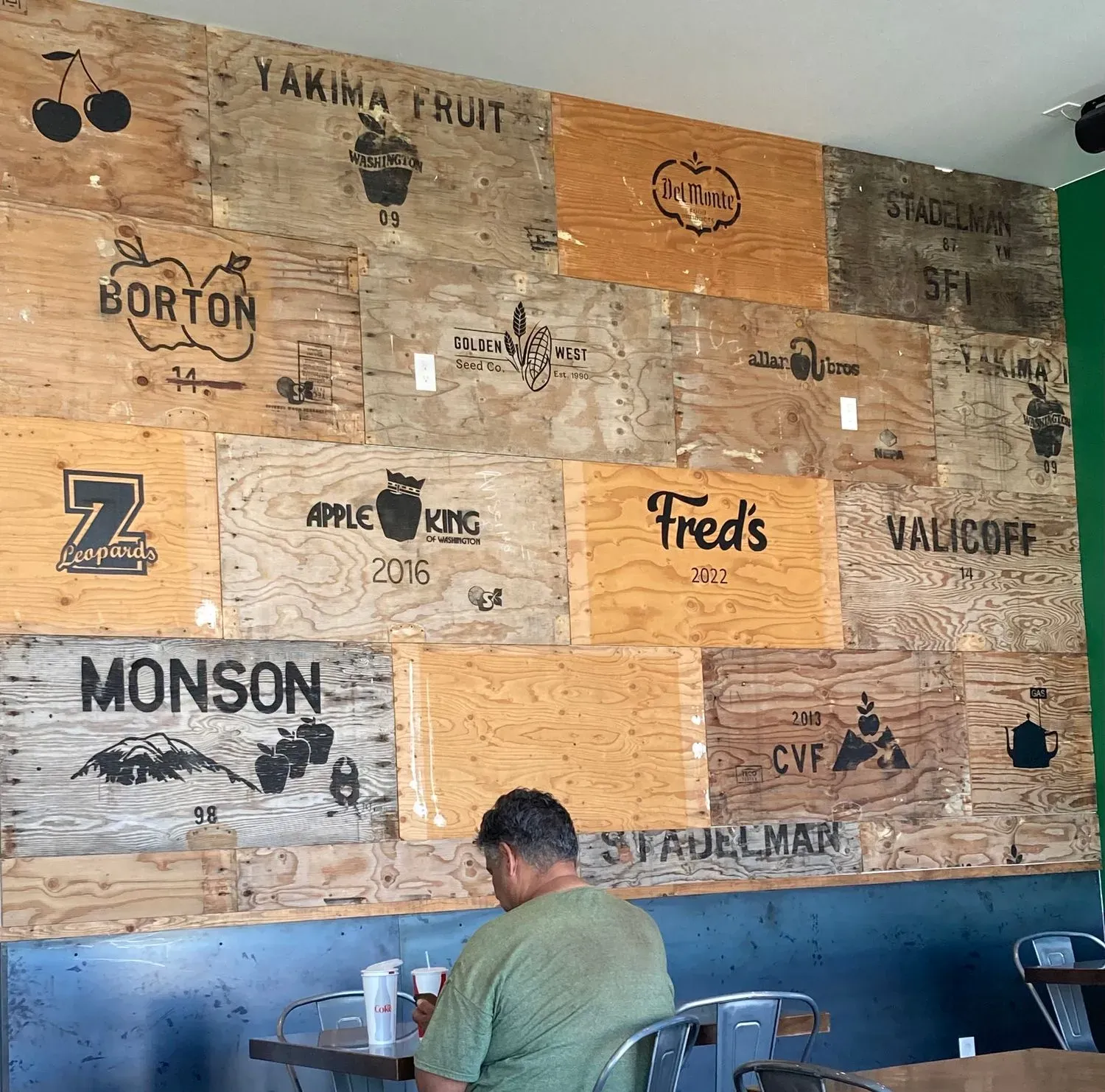 Fred's Burger Menu - Updated October 2025