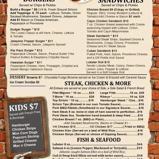 331 Club, LLC Menu | Maynard, MN | Checkle