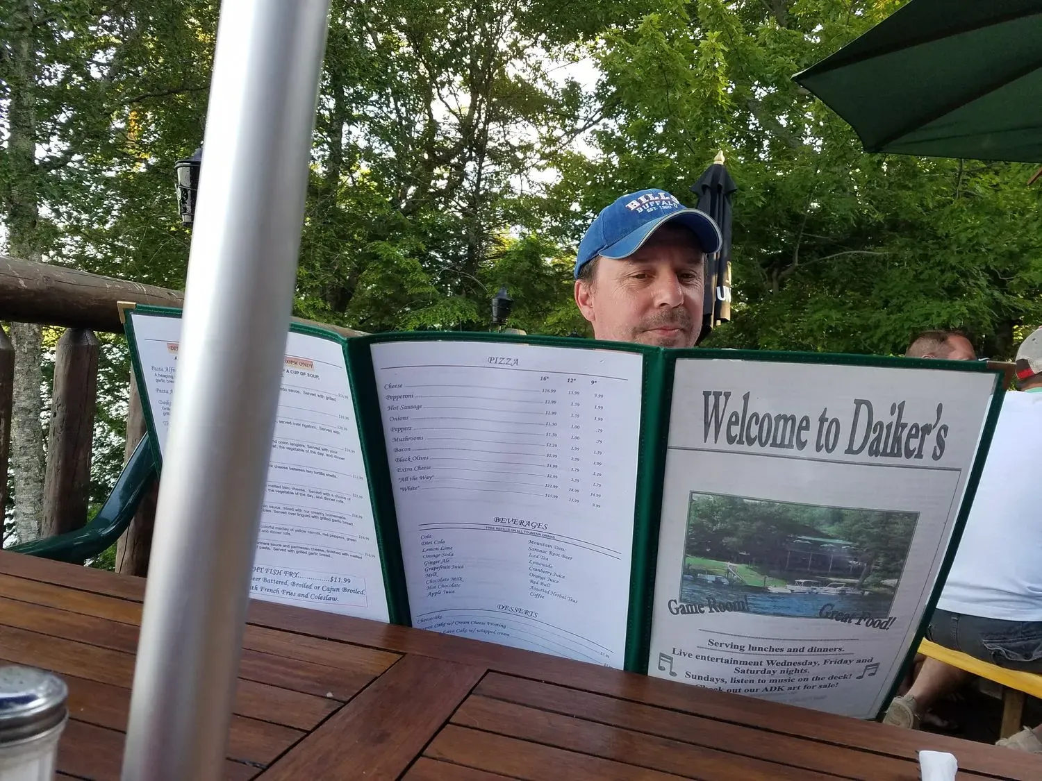 Daiker's Menu - Updated November 2025