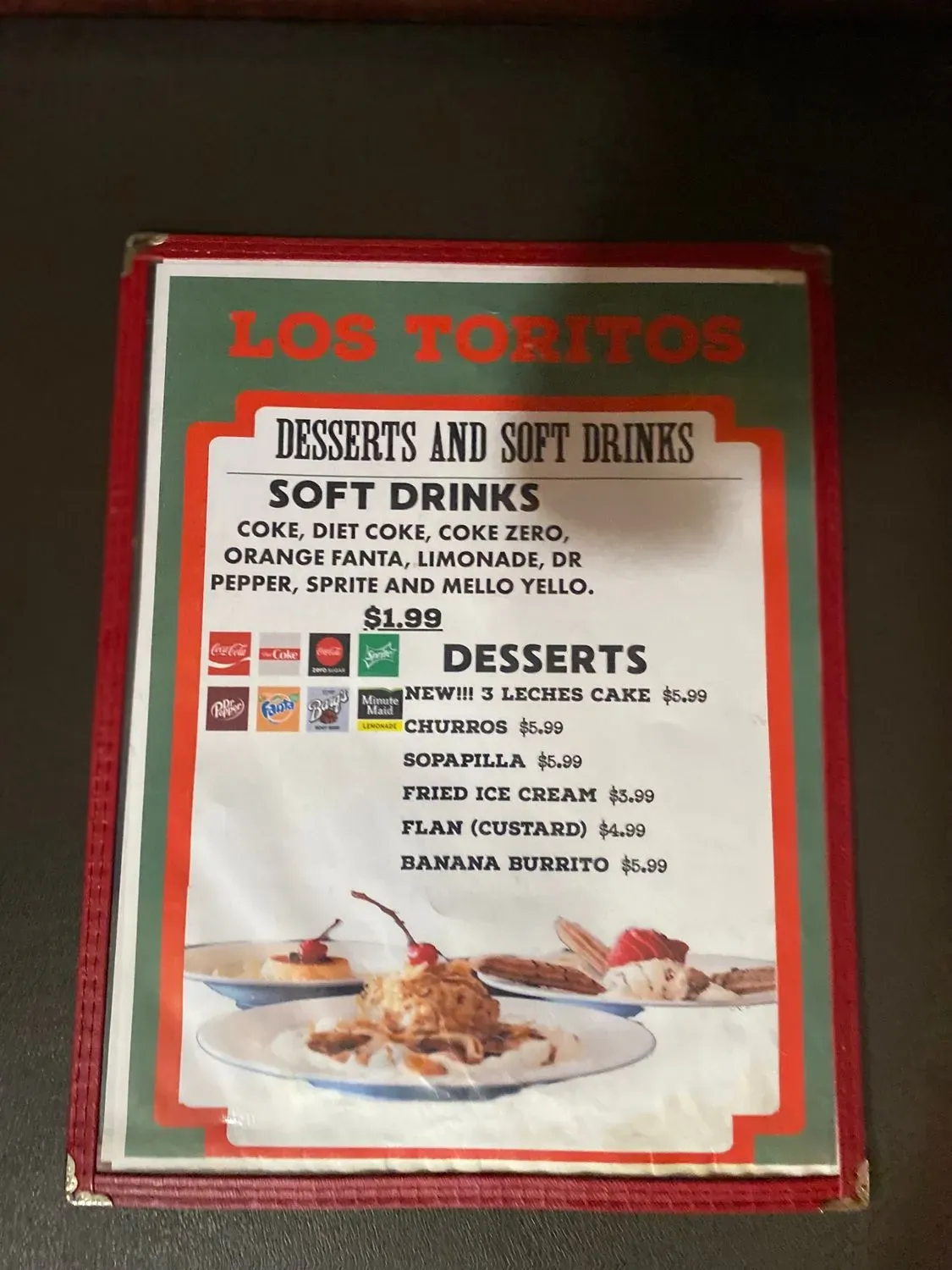 Los Toritos Mexican Restaurant Wartburg Menu - Updated October 2025