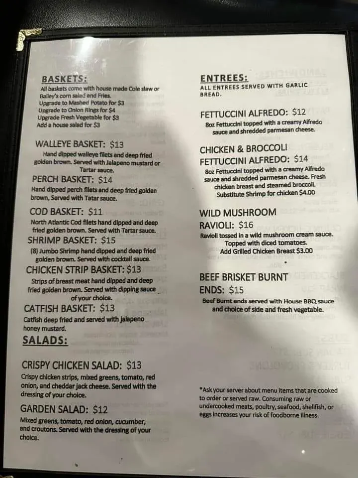 Rapid City Tavern Menu - Updated October 2025