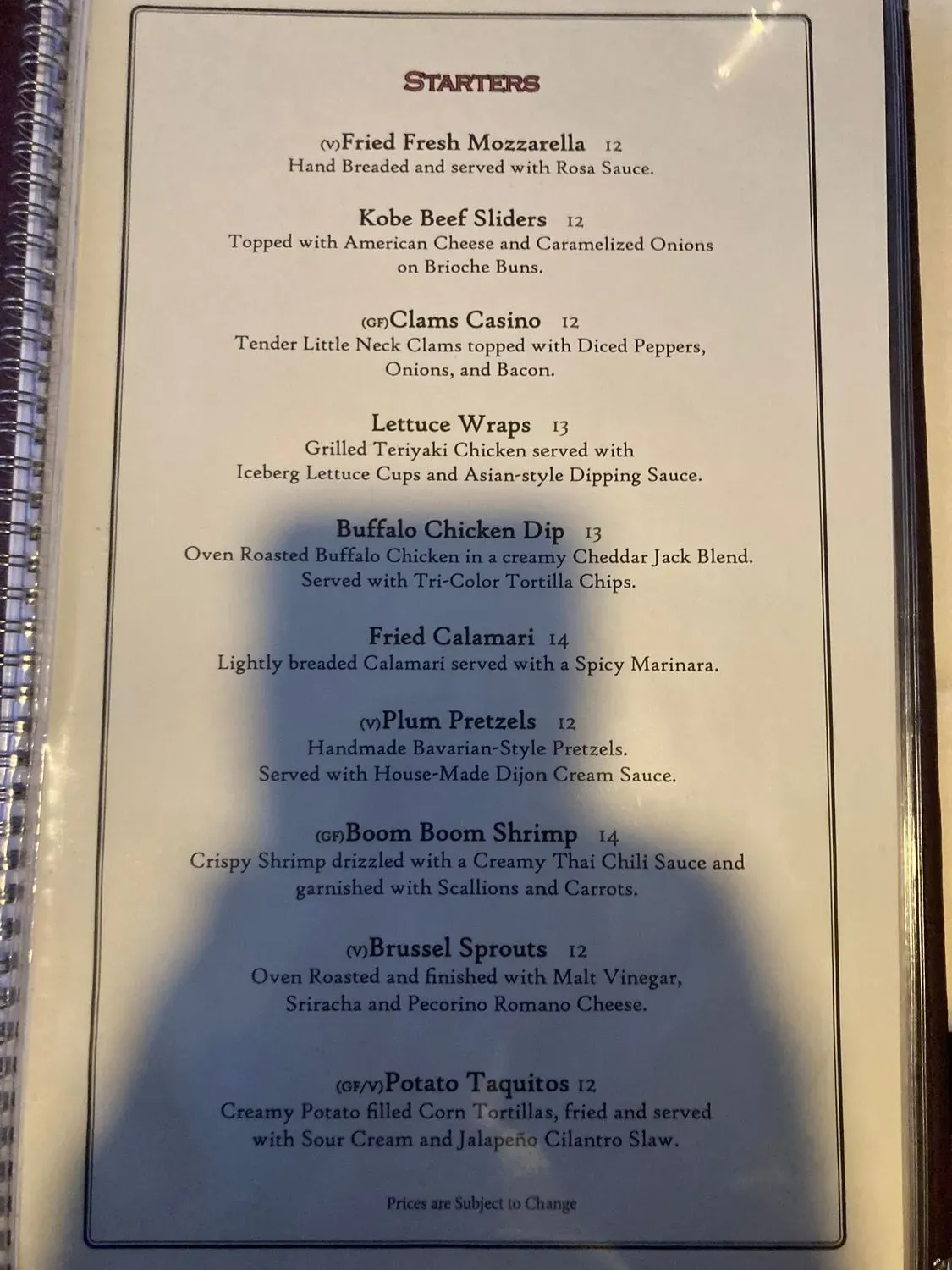 Plumsteadville Inn Menu - Updated November 2025