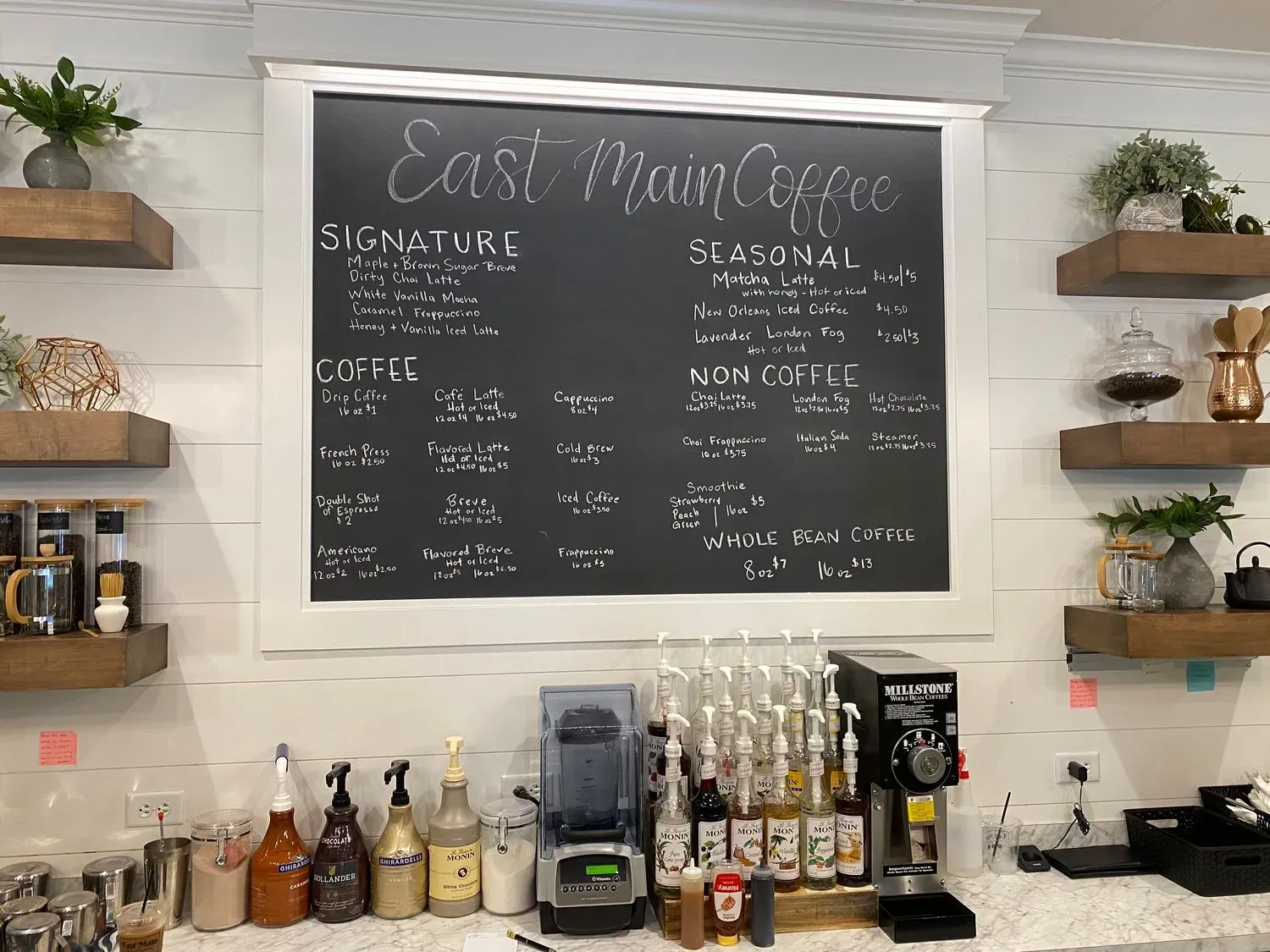 East Main Kitchen Menu - Updated November 2025