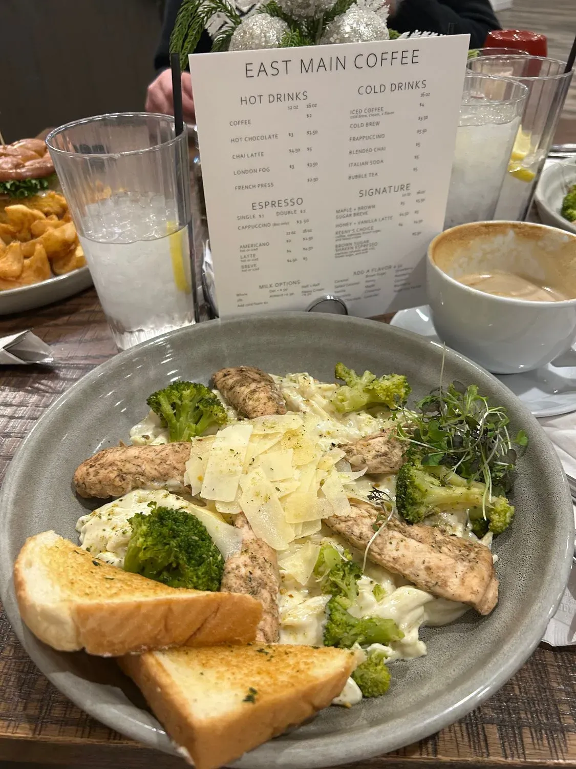 East Main Kitchen Menu - Updated November 2025